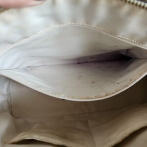 Coach | Bags | Coach Signature Cora Ivory Patent Leather Dome Satchel ...